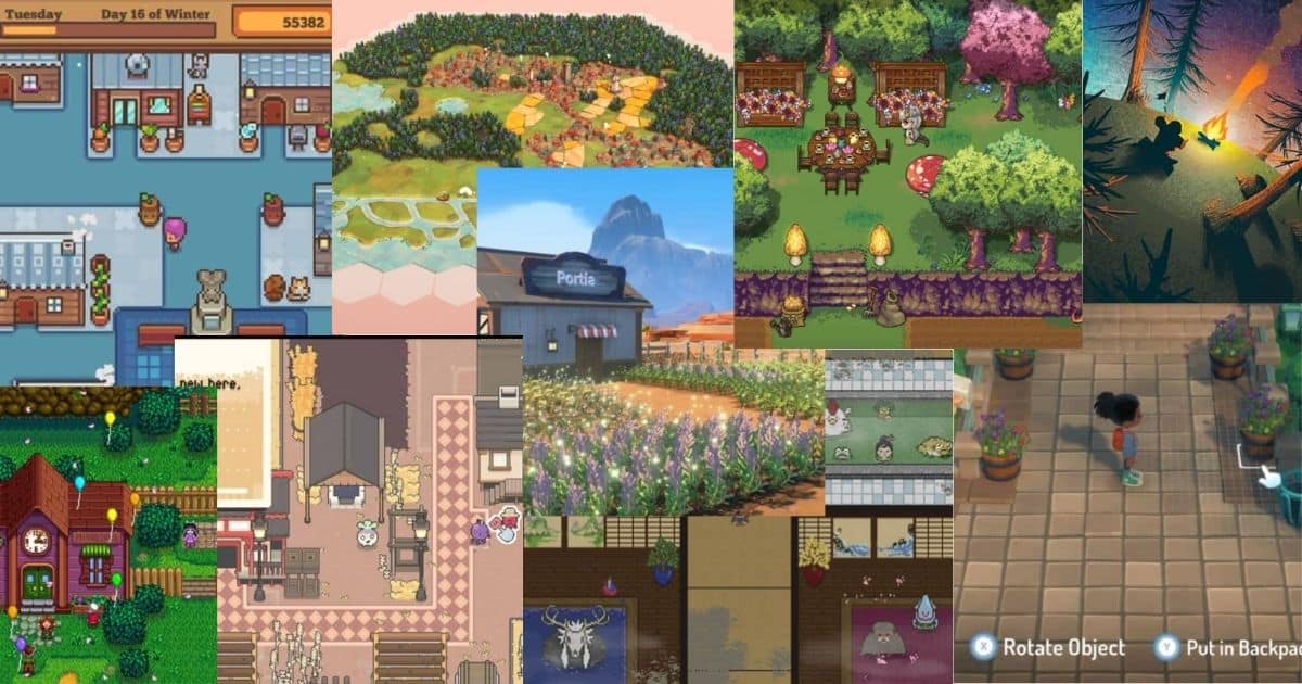 12 cozy town building games with a personal feel - The Cozy Gaming Nook